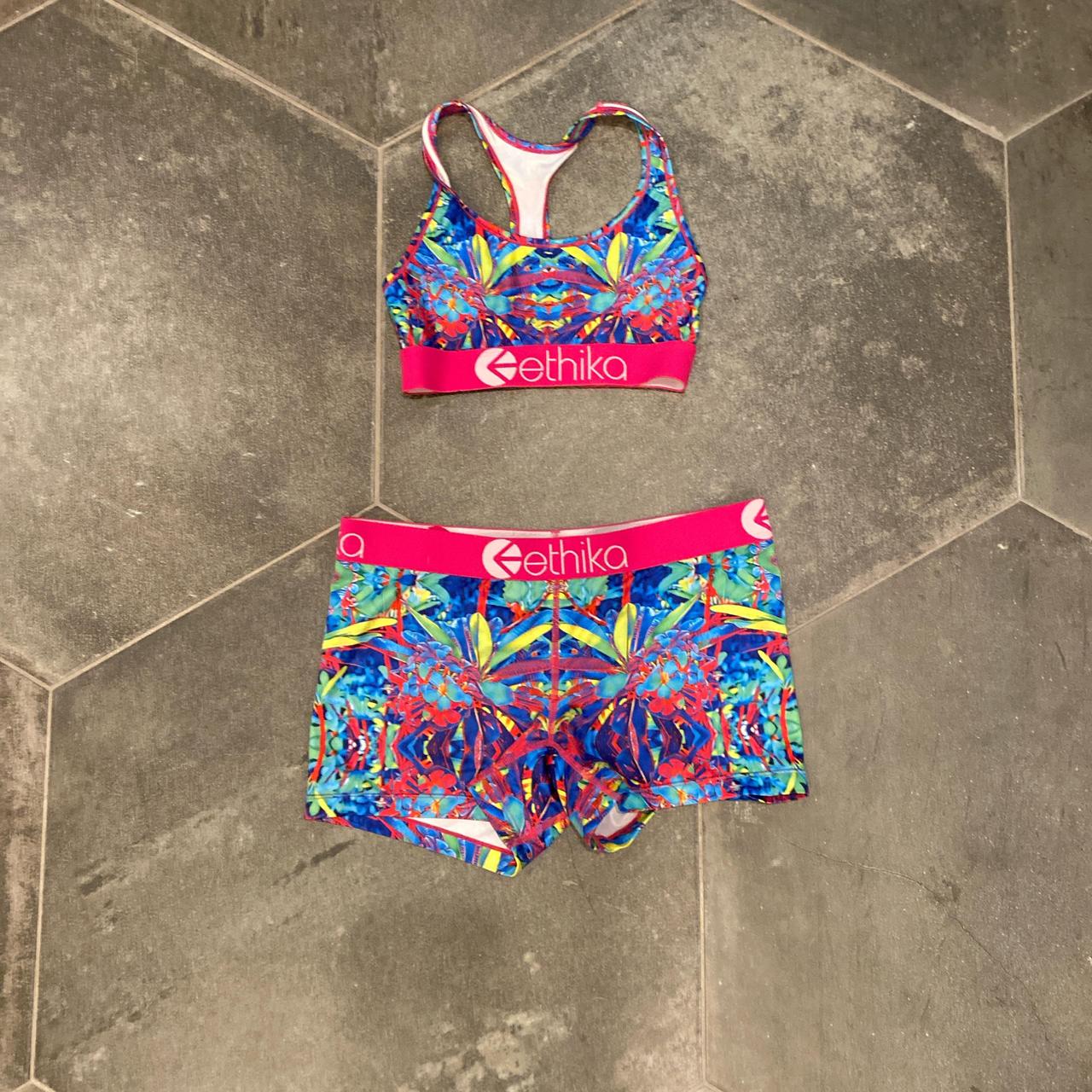 Ethika Workout Set, Multicolored and Designed - Depop