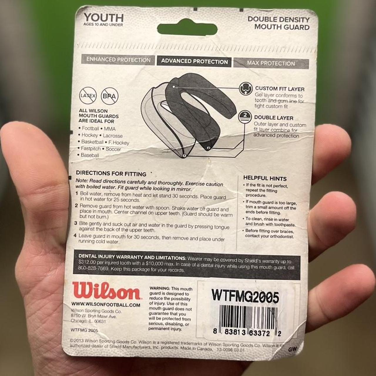 Wilson double density mouth guard... | Depop
