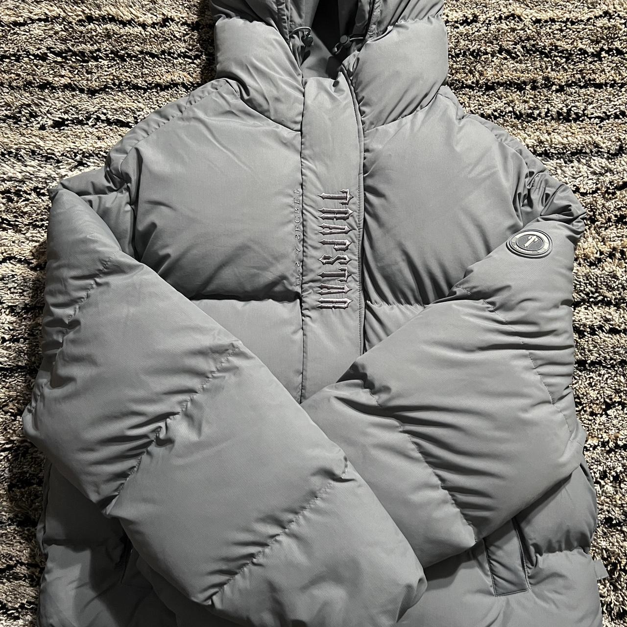 Trapstar 2.0 puffer Size-3XL Color-Gray Brand new... - Depop