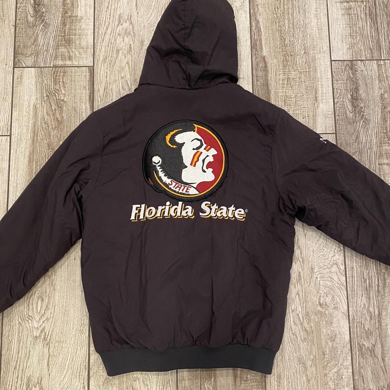 Super cool Florida State puffer Vintage look Size... - Depop