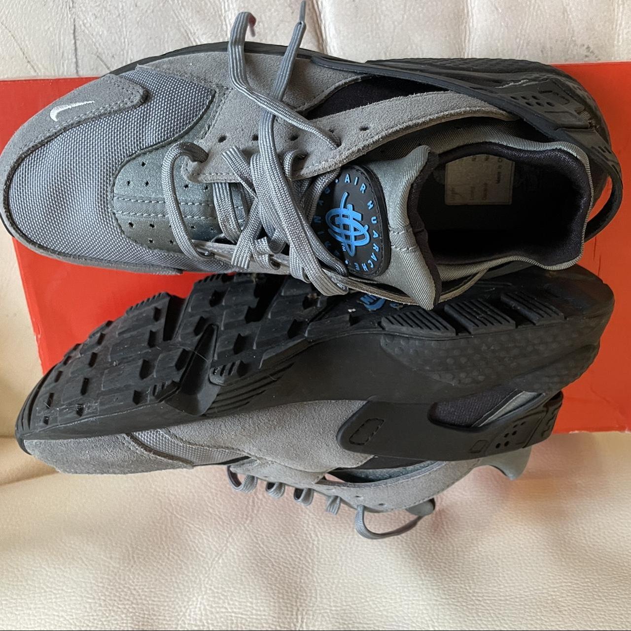 Nike blue and grey huarache Rare colour selling on... - Depop