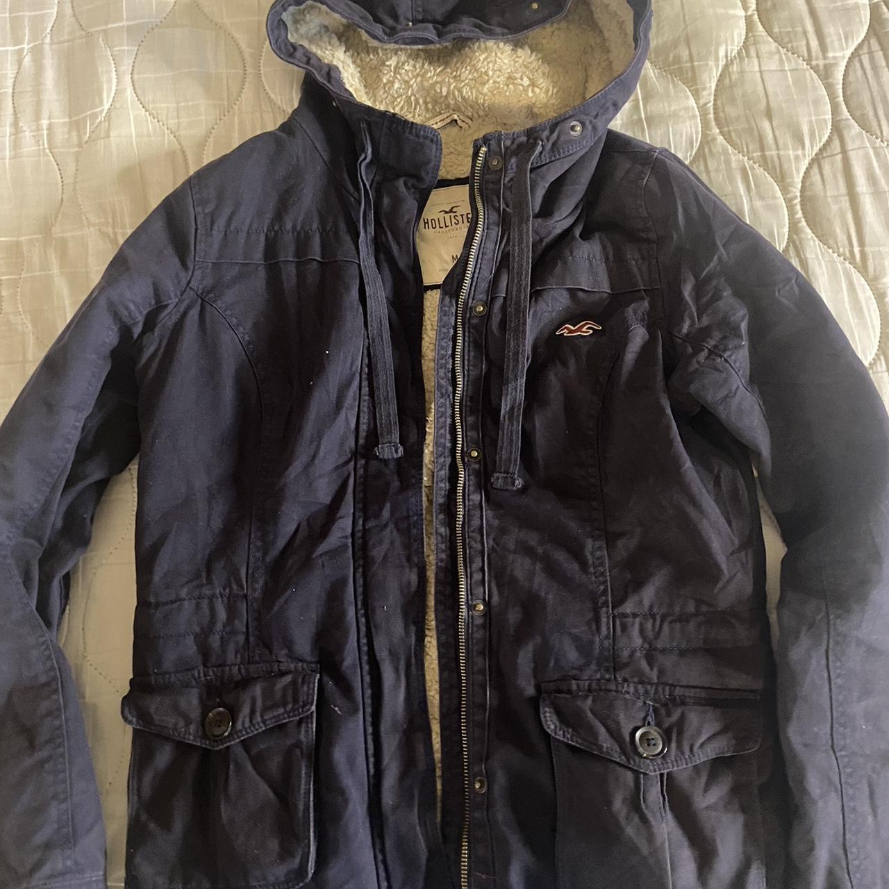 Hollister 2000s fur jacket Needs fur... - Depop