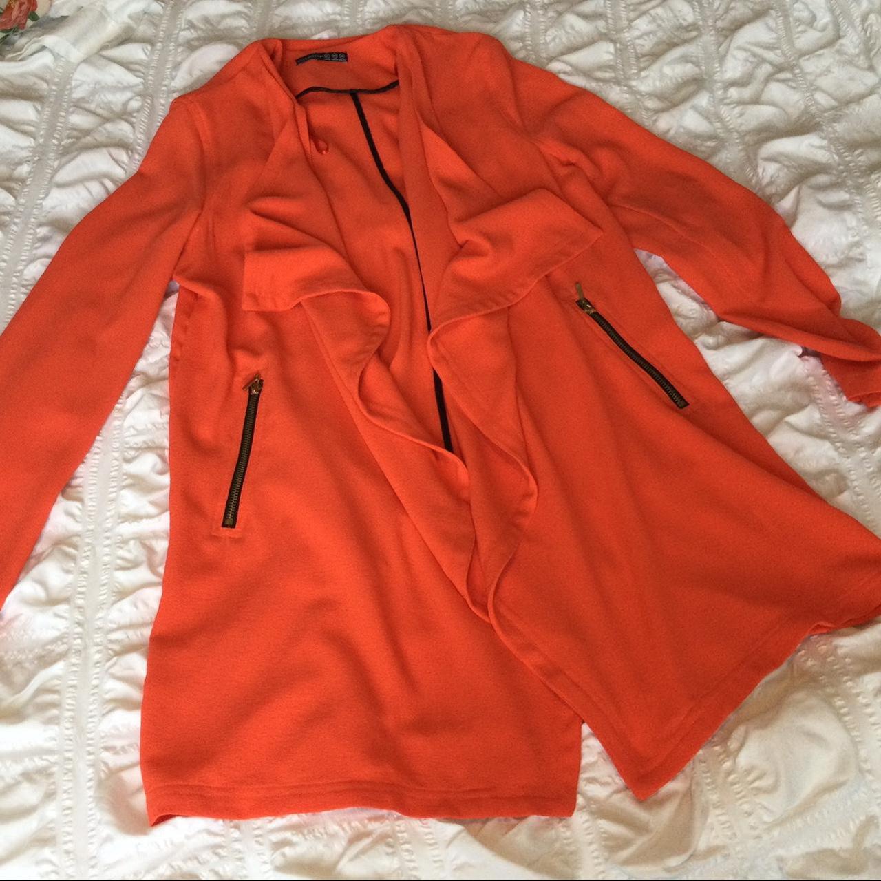 Primark Women's Orange Jacket | Depop