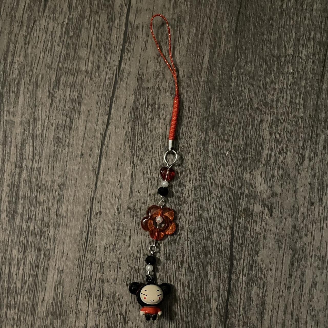 pucca phone charm :) could also be a keychain... - Depop