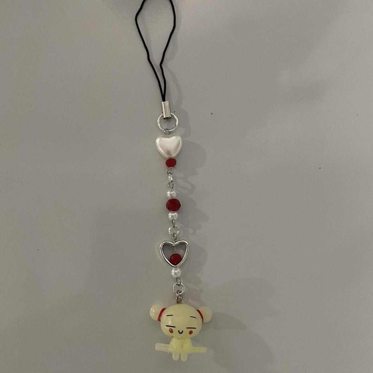 pucca phone charm glows in the dark smoke free home... - Depop