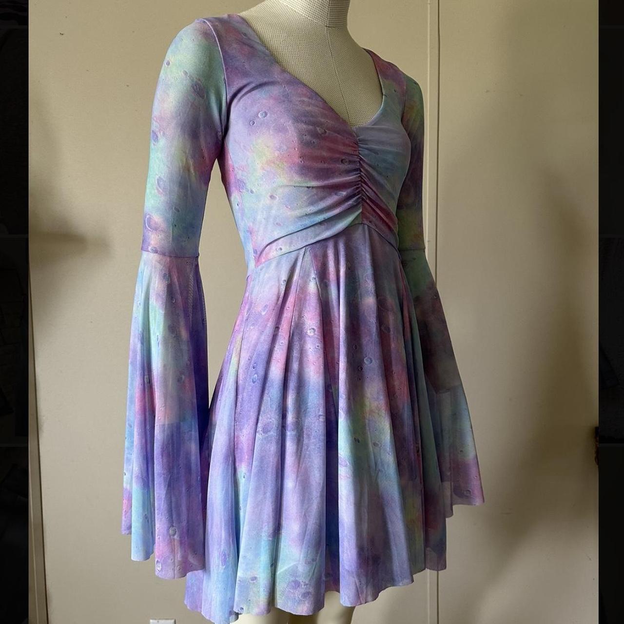 BlackMilk Pastel Planet Spectre Dress Size... - Depop