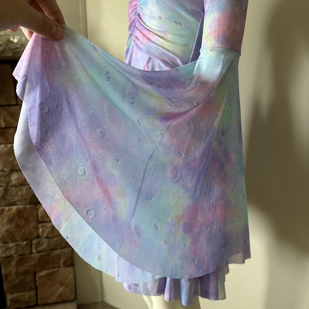 BlackMilk Pastel Planet Spectre Dress Size... - Depop