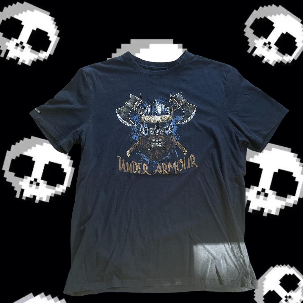 Sick Viking Under Armor Shirt #emo #grunge #skater... - Depop