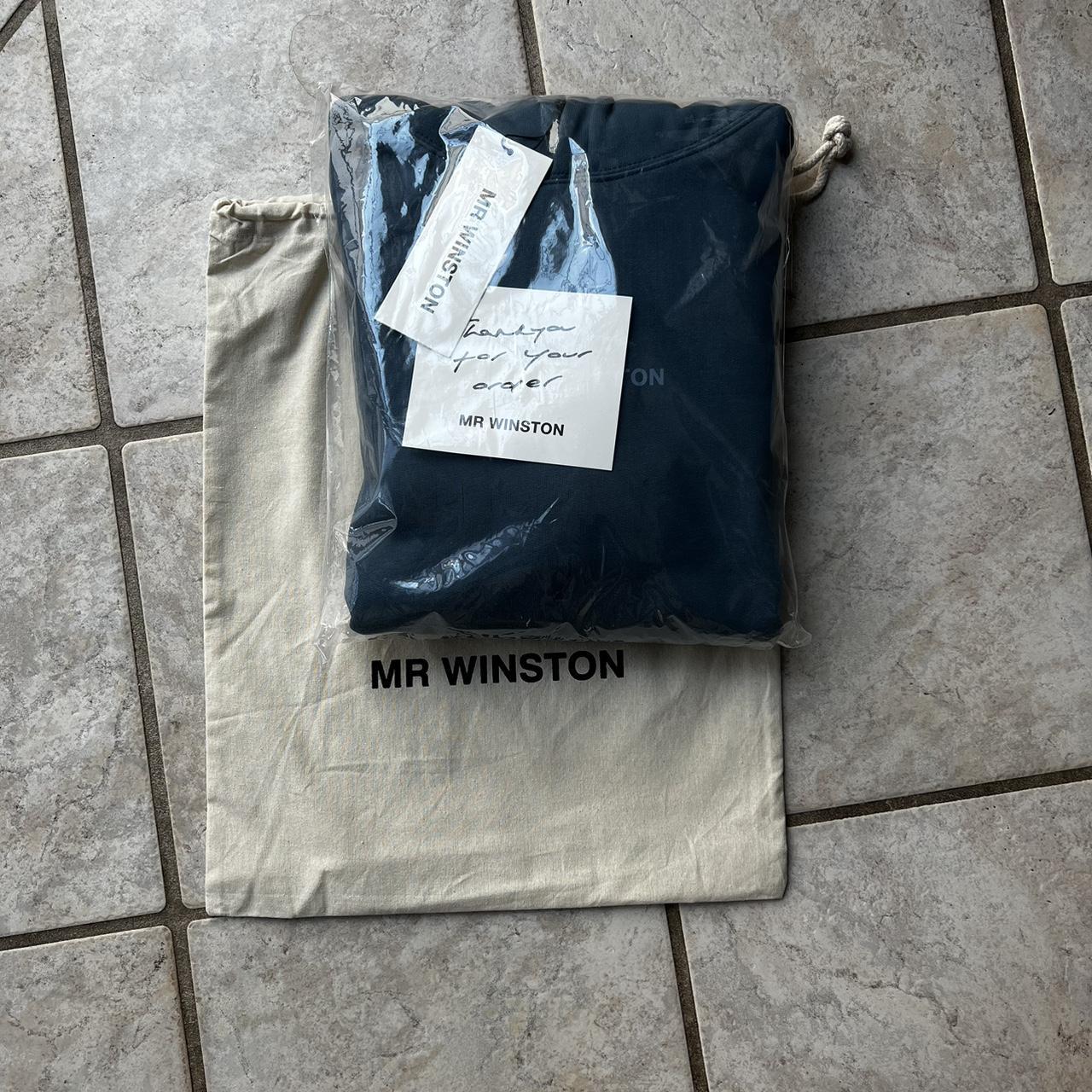 Mr Winston deep sea puff hoodie considering... - Depop