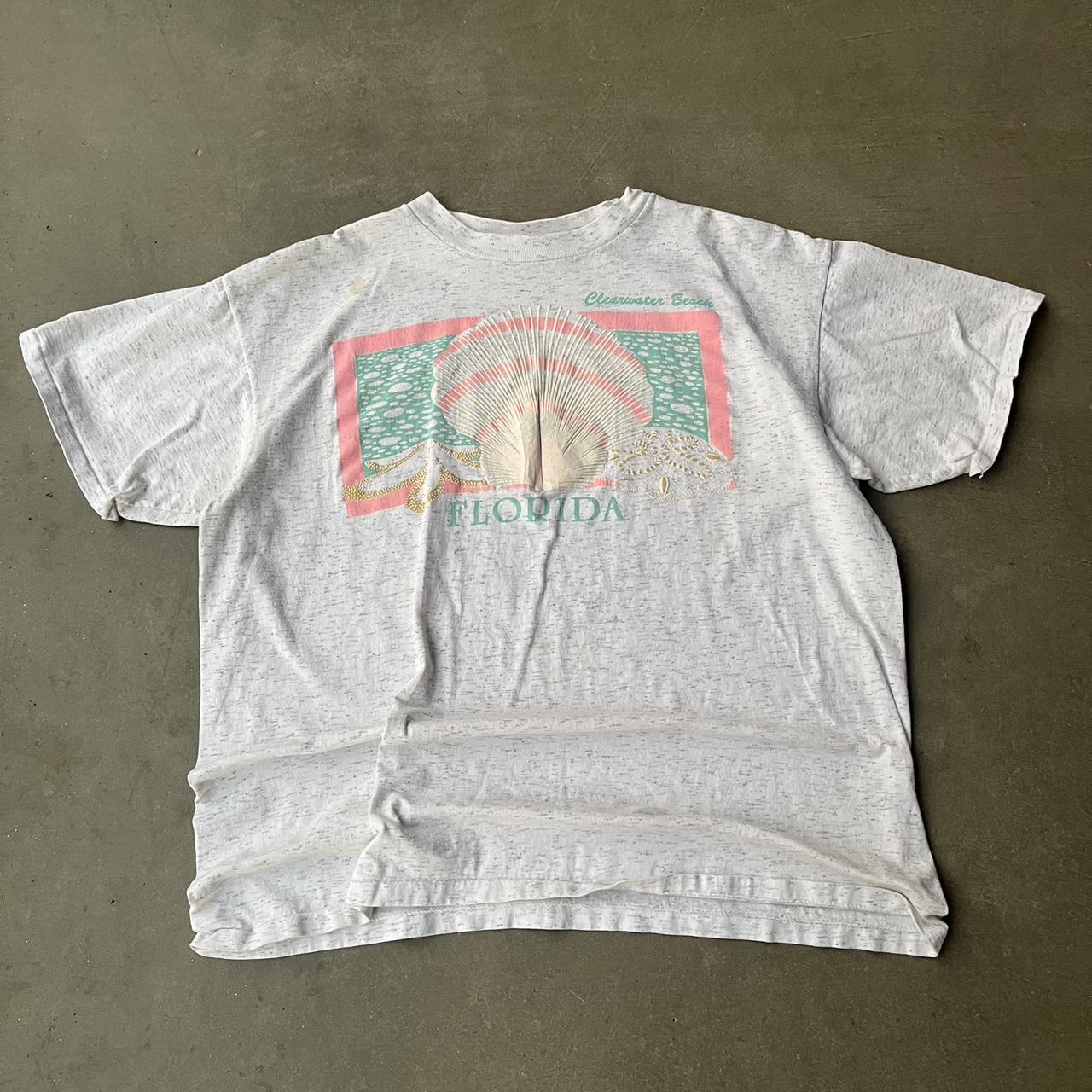 80s oneita Florida tee size : xl - Depop