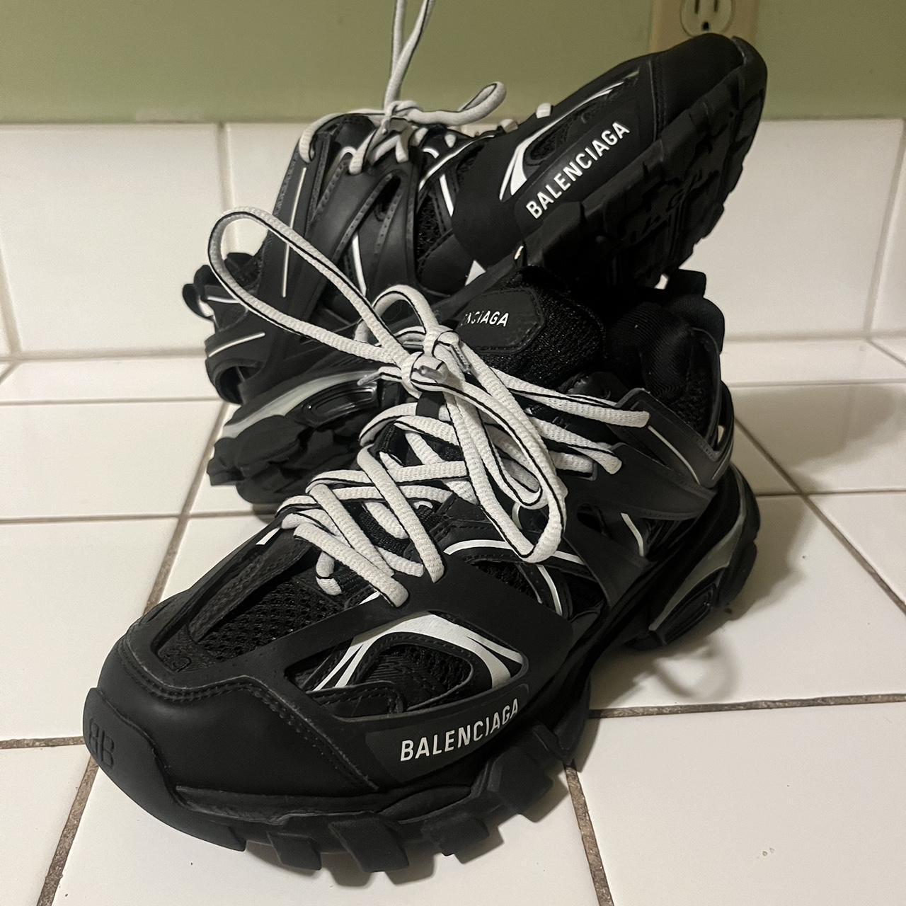 BALENCIAGA TRACK RUNNERS *LED* *OPEN TO OFFERS... - Depop