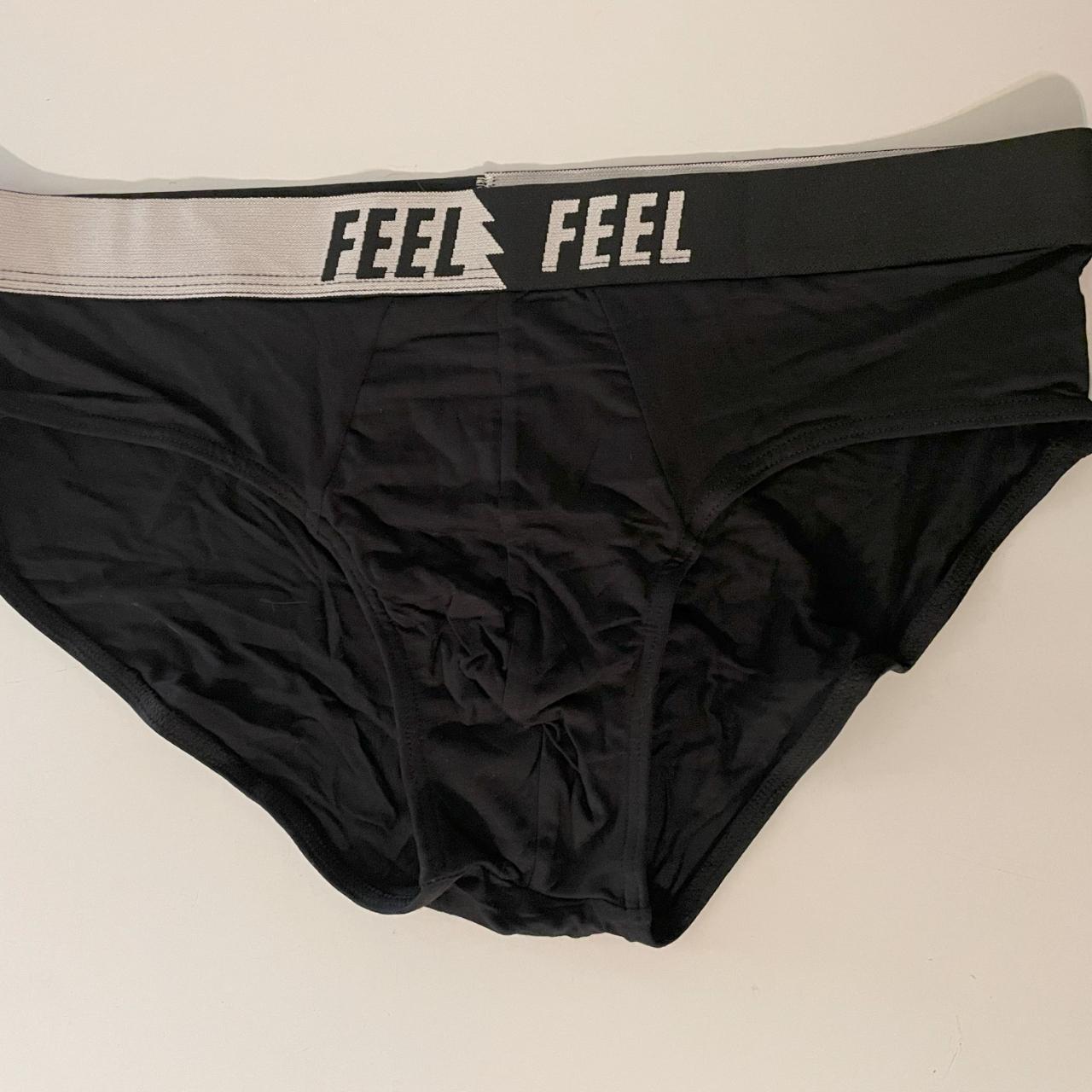 Men's "Feel / Feel" Briefs 3-pack. These briefs... | Depop