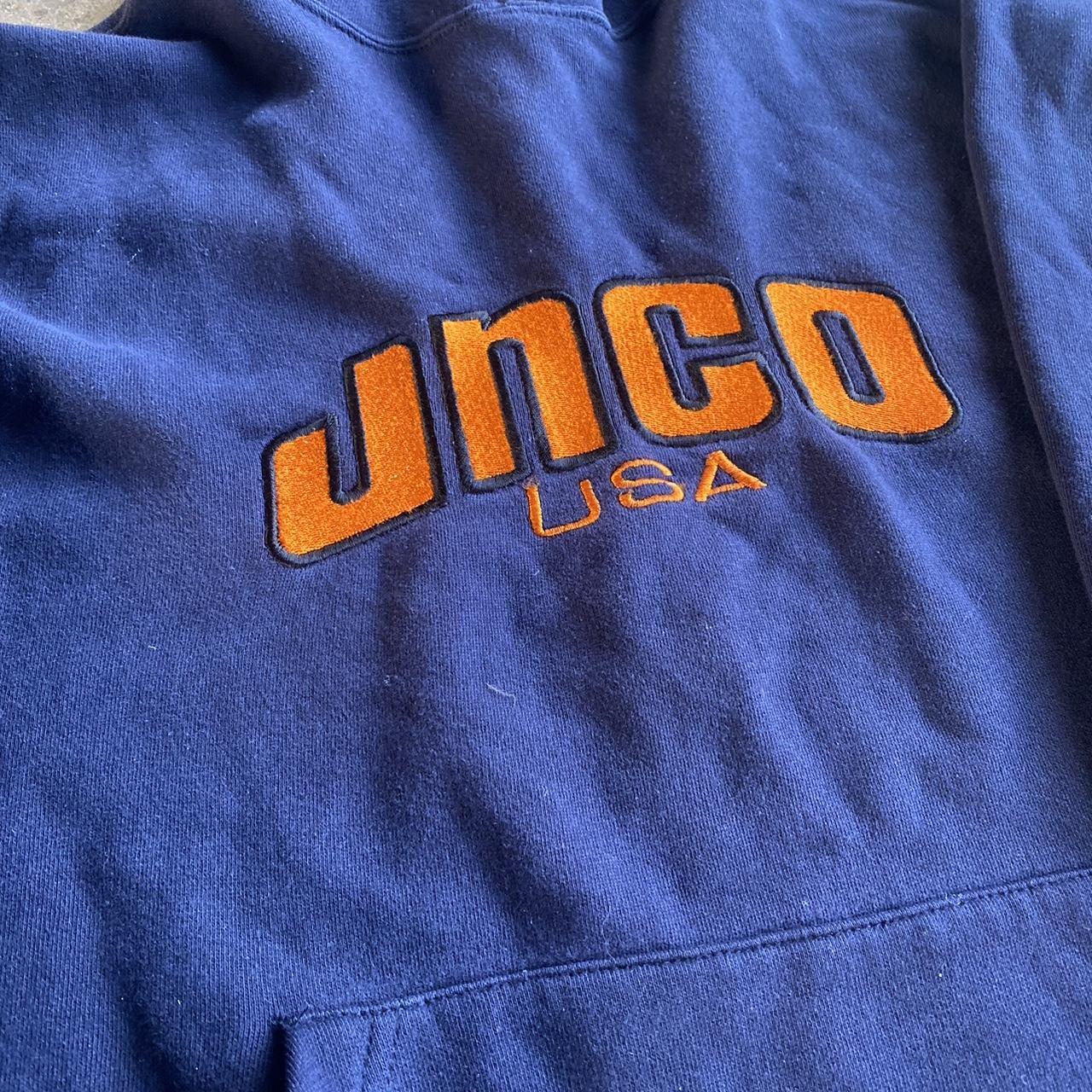 Rare Vintage JNCO USA hoodie Size M No flaws Made in... - Depop