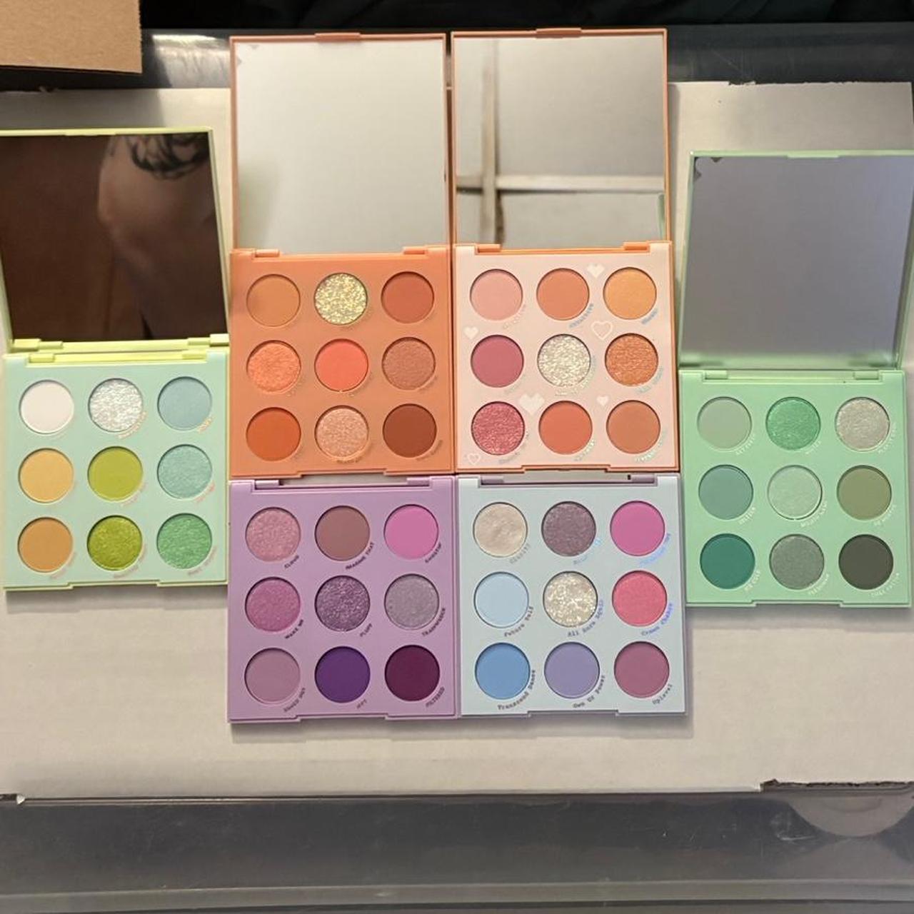 6 Colourpop eyeshadow palettes - 9 different shades... | Depop