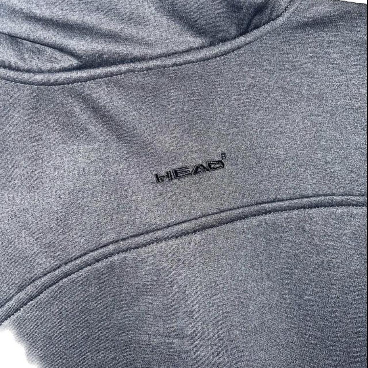 HEAD WOMENS CROSSOVER PULLOVER Dark grey crossover... - Depop