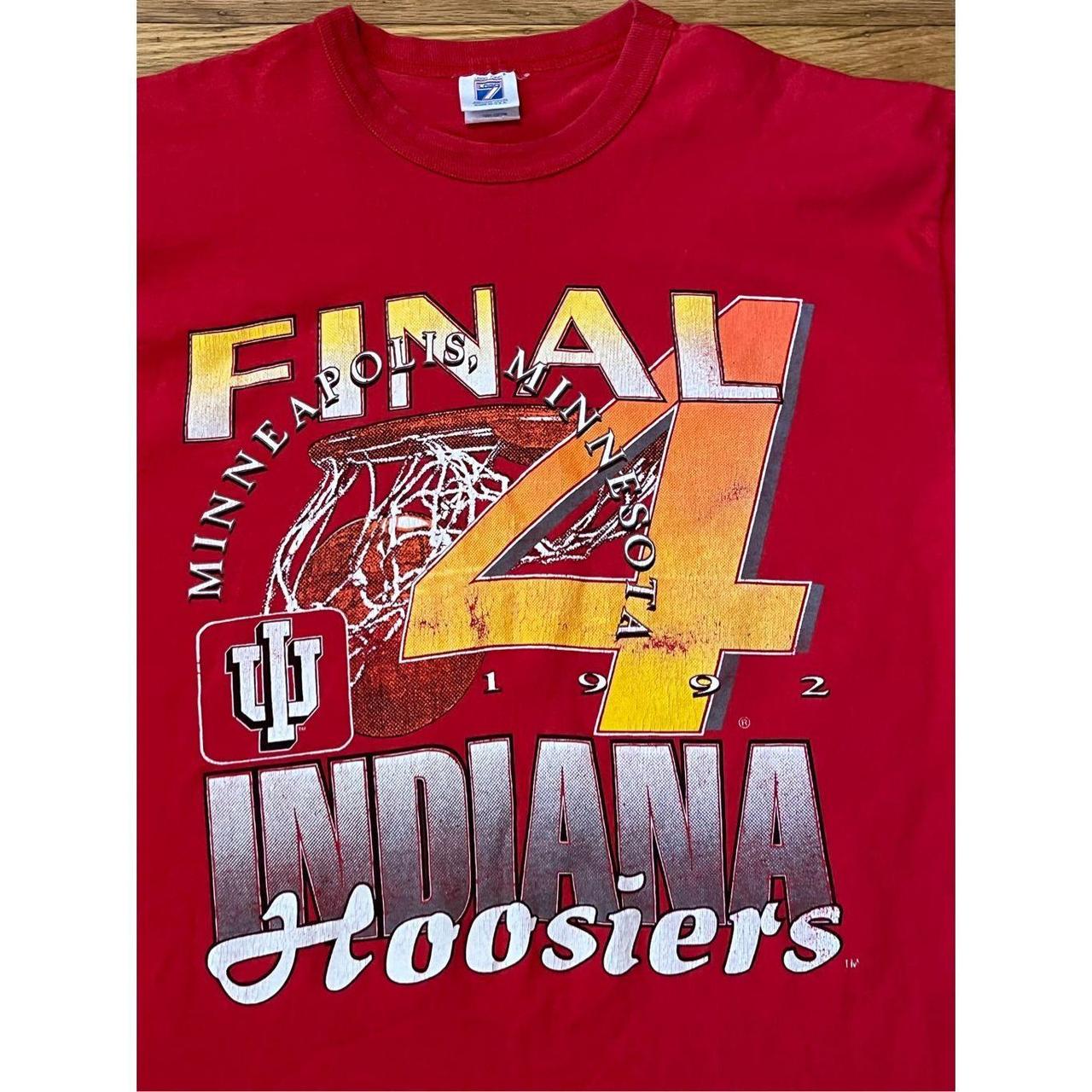 Vintage 1992 Indiana Final Four Shirt, XL Good... - Depop