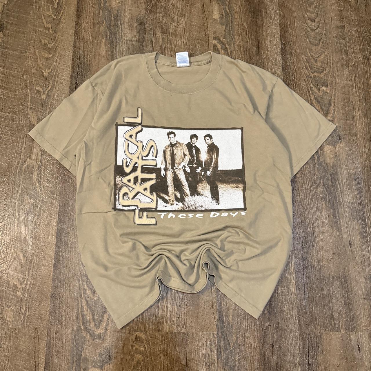 2000s Rascal Flatts These Days Promo T Shirt... | Depop