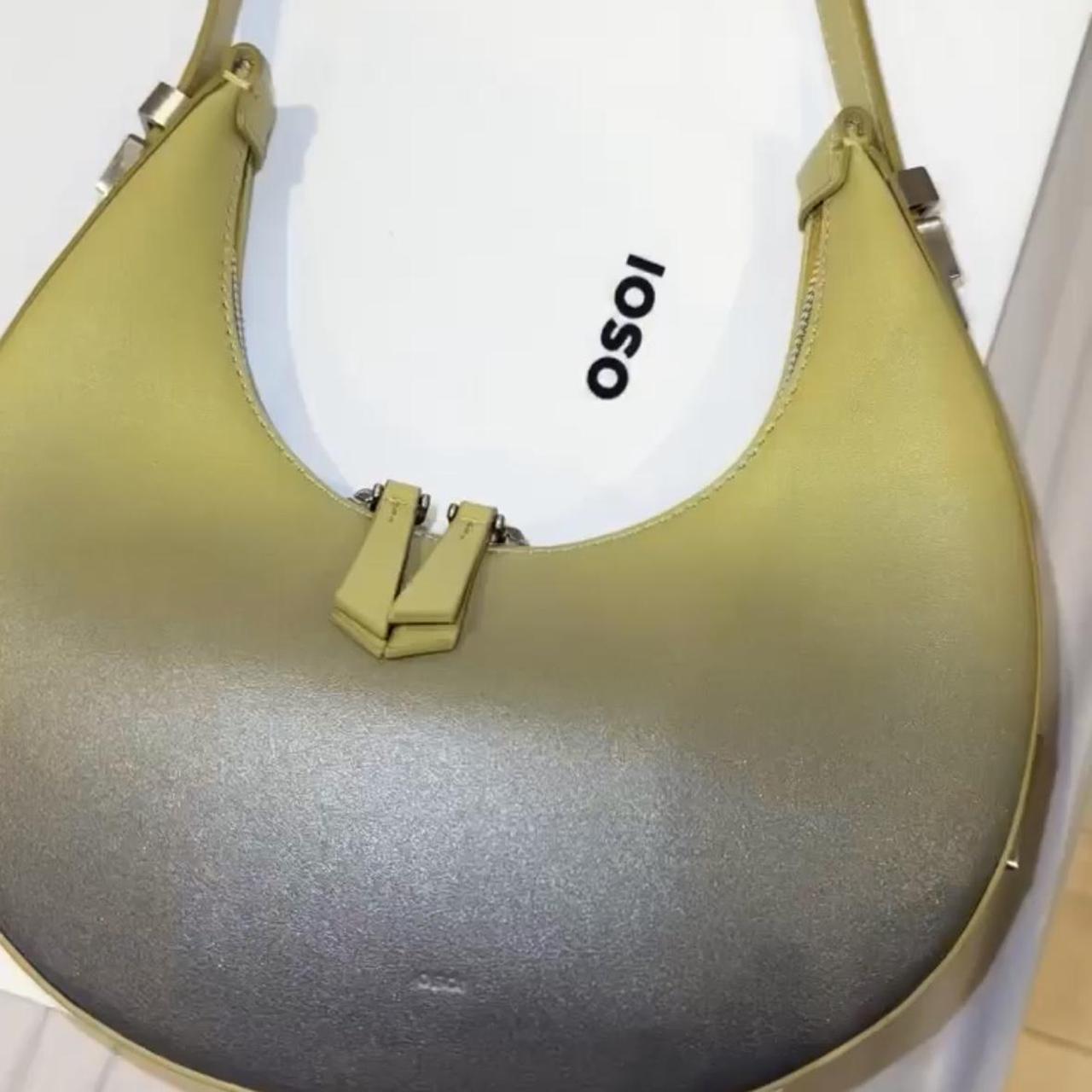 Osoi Mini Toni leather Bag green Brand new - Depop