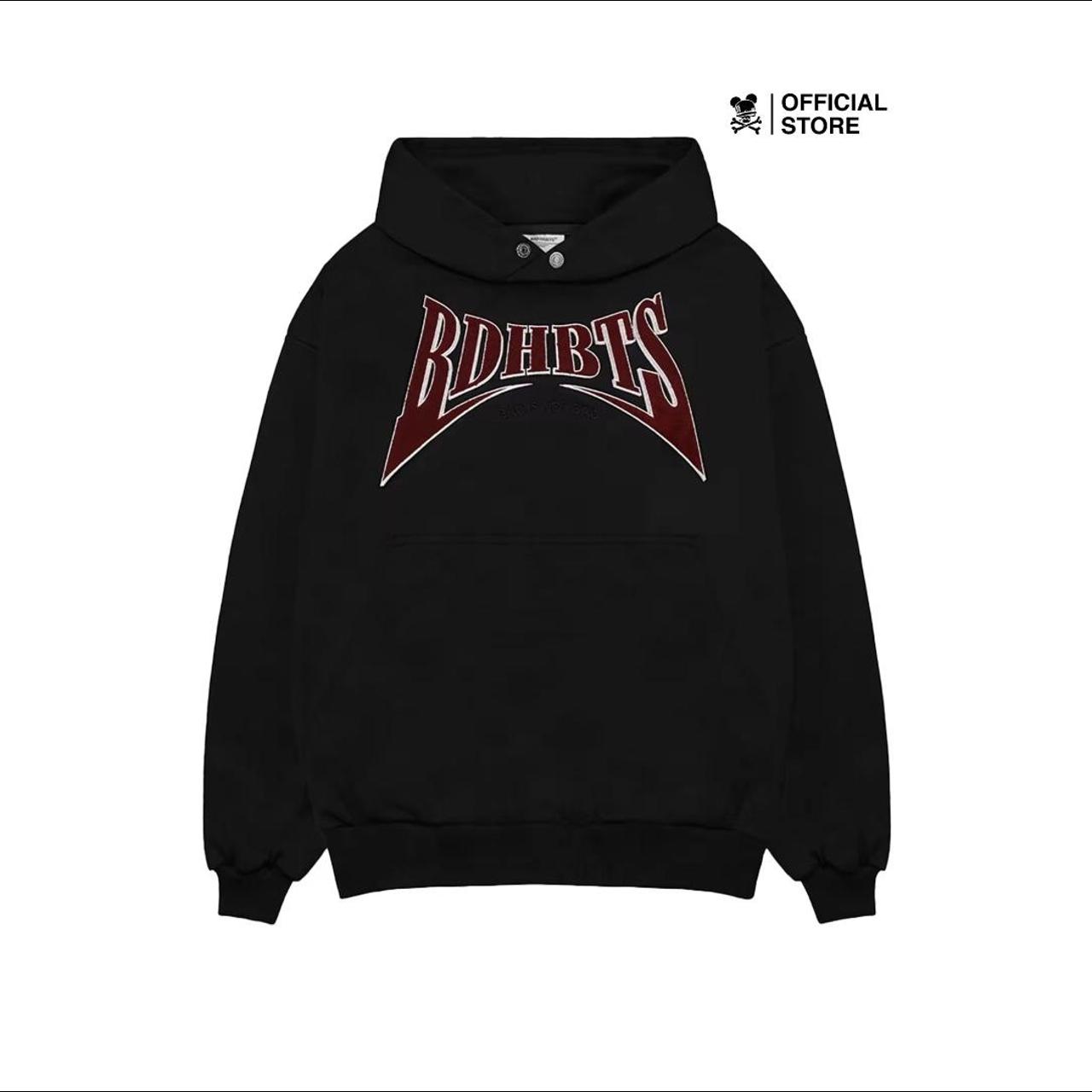 Bad Habits- Black Hoodie - Vietnamese Streetwear... - Depop