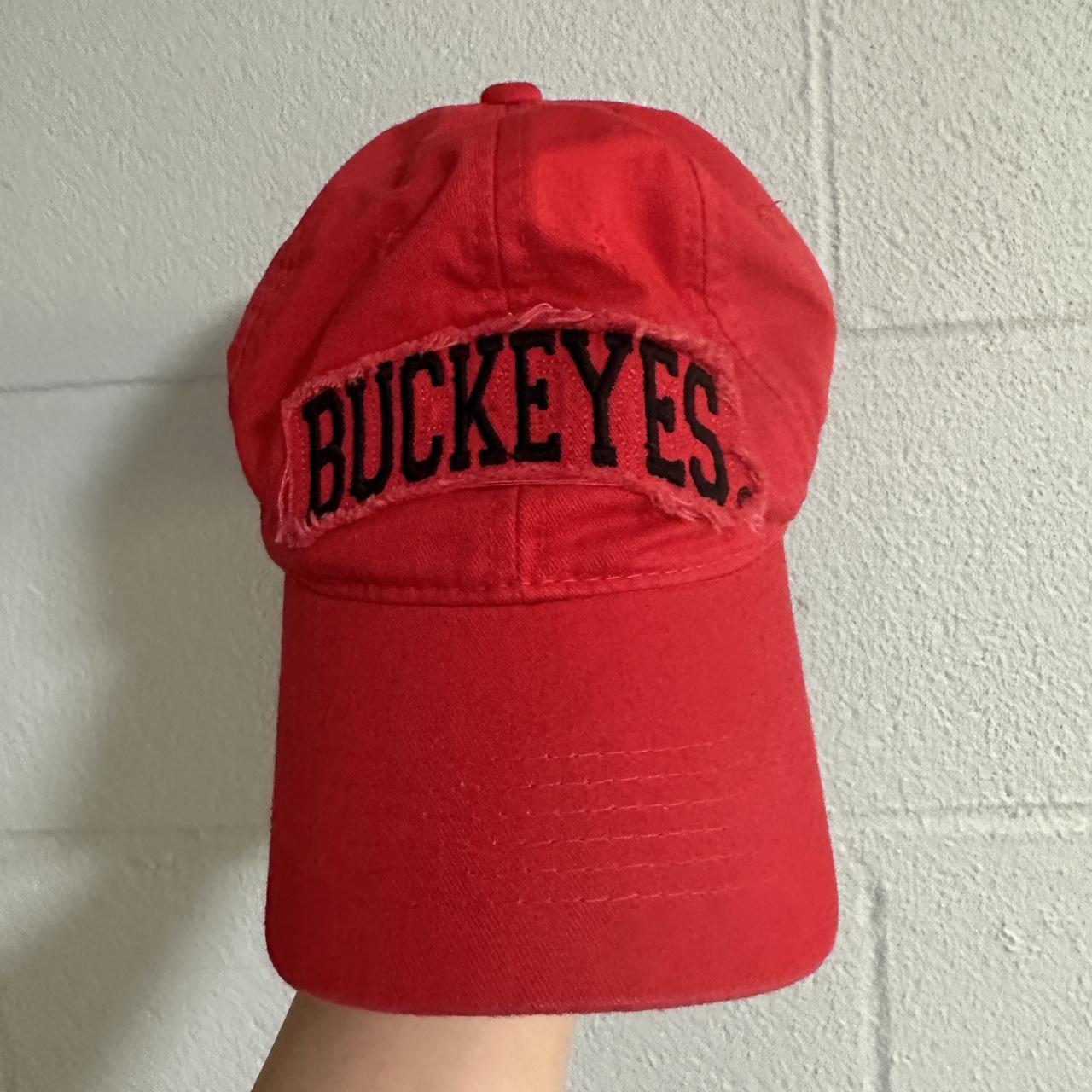 Red OSU Buckeyes Cap - Depop