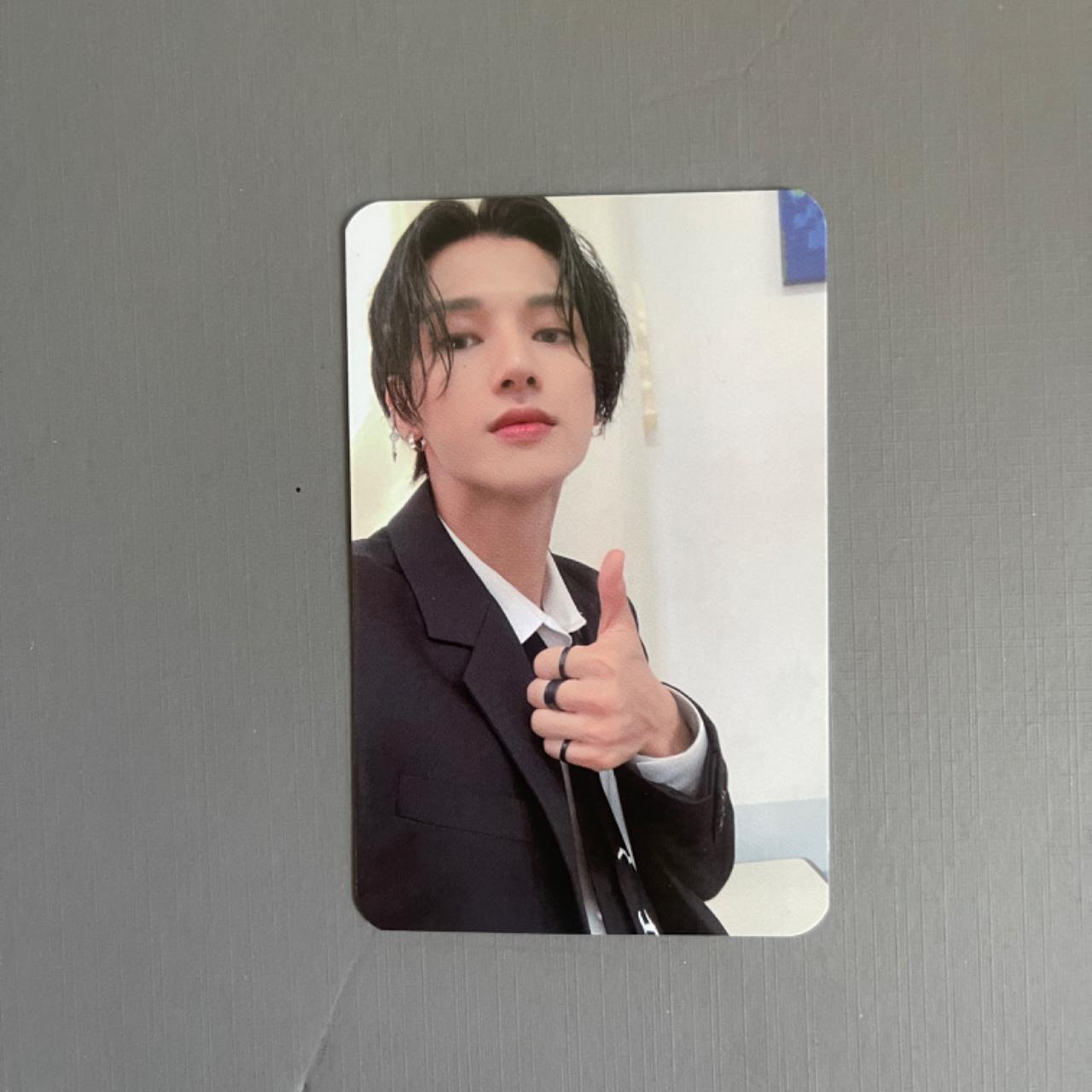Wooyoung Ateez fever zero part 1 fansign photocard... - Depop
