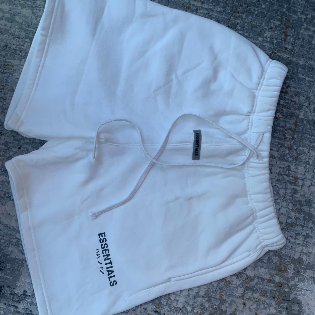 Fear of God Essentials Sweat Shorts - Small Never... - Depop