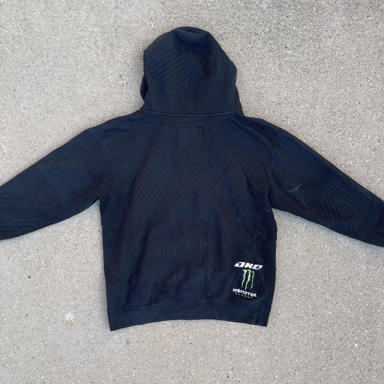 y2k monster zip up jacket size L #monster #grunge... - Depop