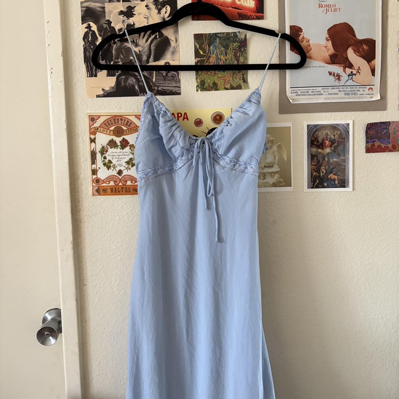 Baby blue Princess Polly Maxi Dress Bought this... | Depop