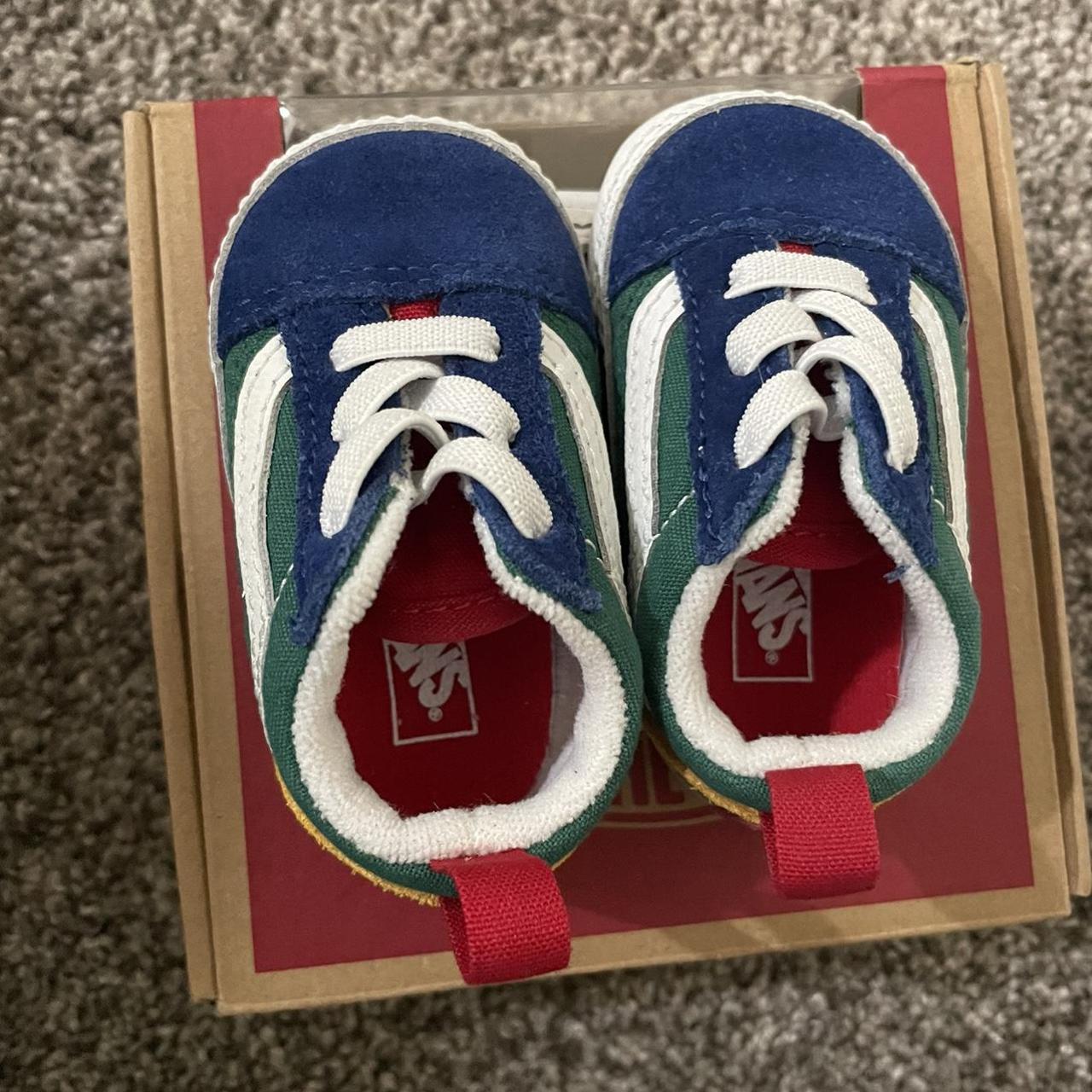 Vans. Size 2C Multi - Depop