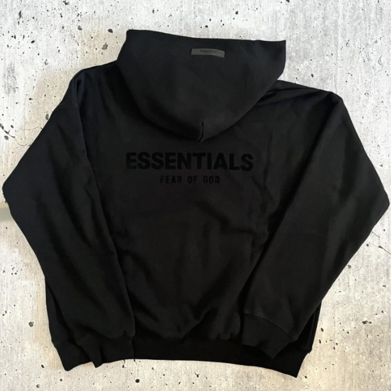 Black Essentials tracksuit Like new, perfectly... - Depop