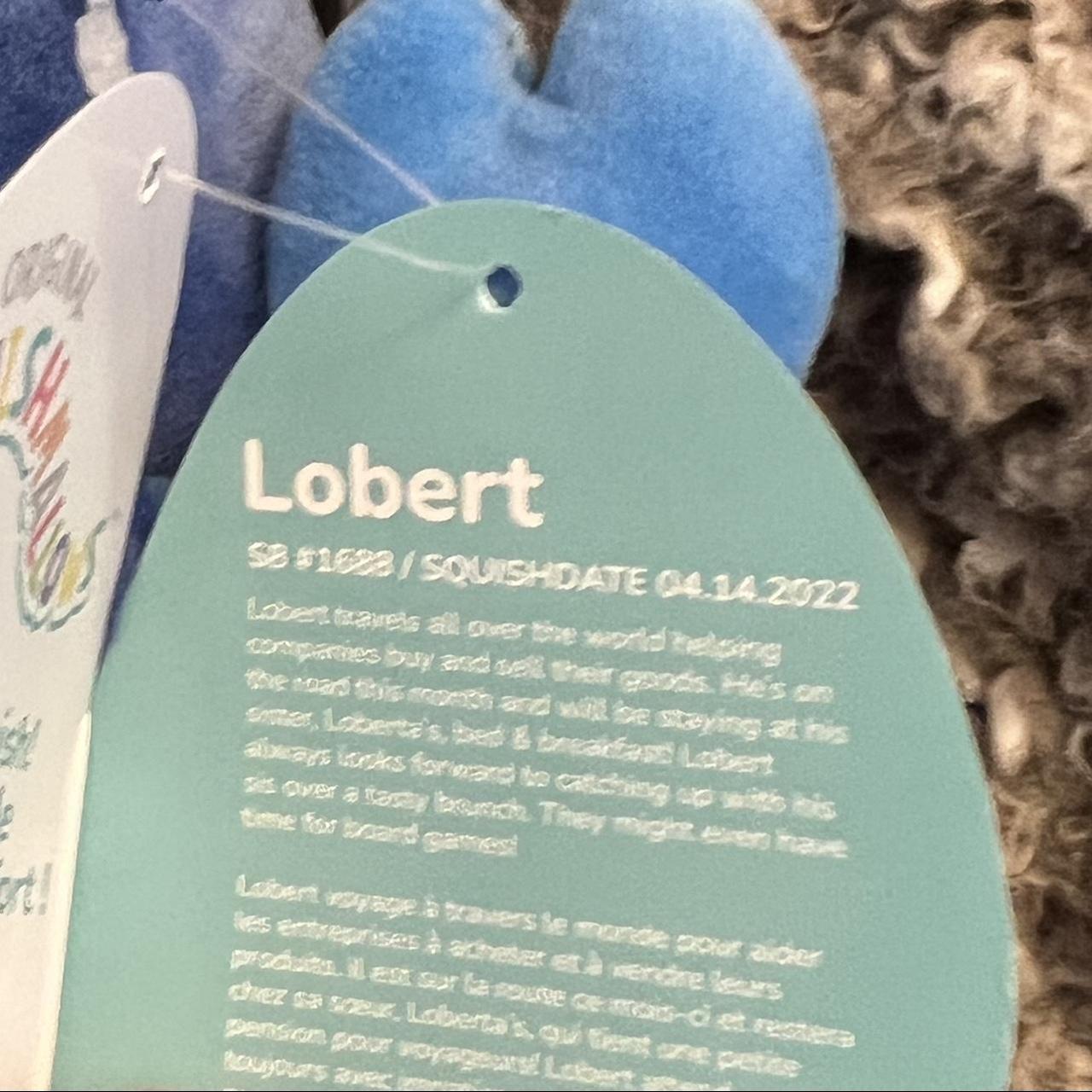 8” Lobert the blue Lobster HTF! #Lobert... - Depop