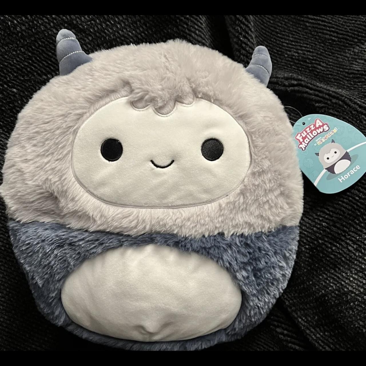 12” Horace the Yeti Fuzzamallow Squishmallow... - Depop