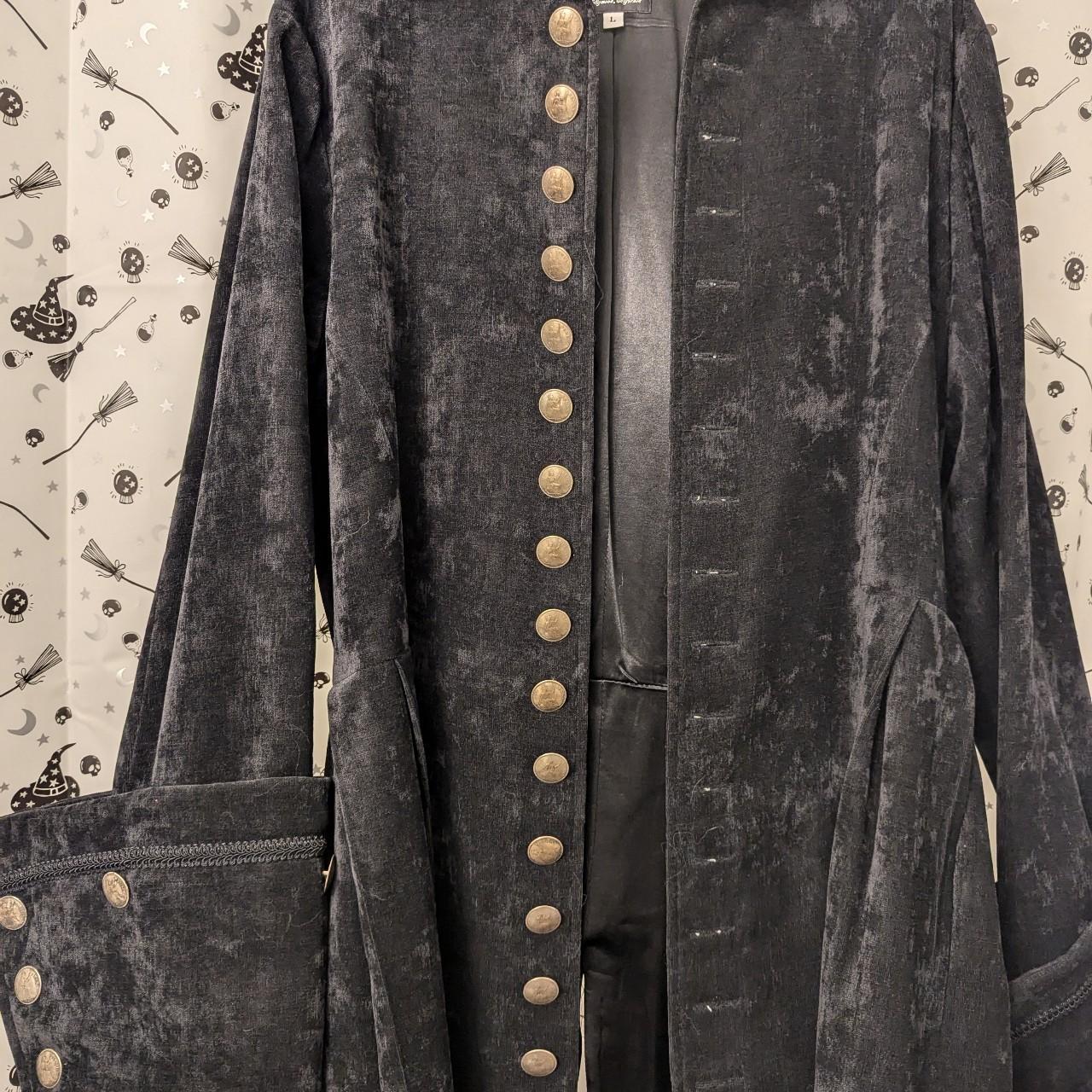 SHRINE brand Gothic duster jacket Men's Size large... | Depop