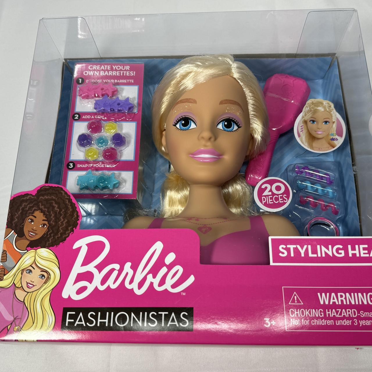 NIB- Barbie Fashionistas 8-Inch Styling Head,... - Depop