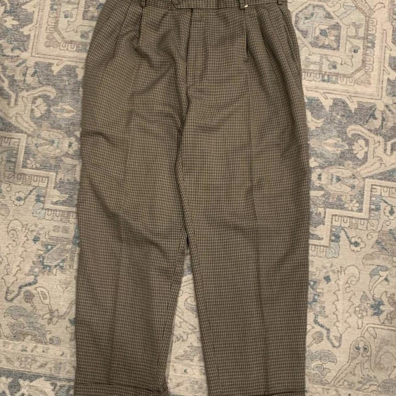 VINTAGE PATTERNED SLACKS FREE SHIPPING RETAILS:... - Depop