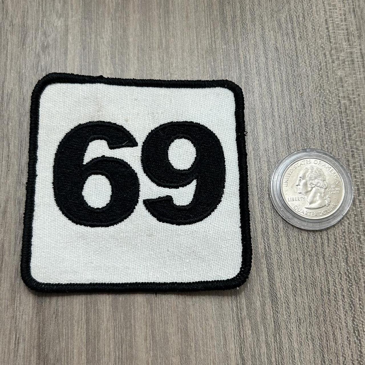 Vintage 90s patch glue sew or iron on - Depop