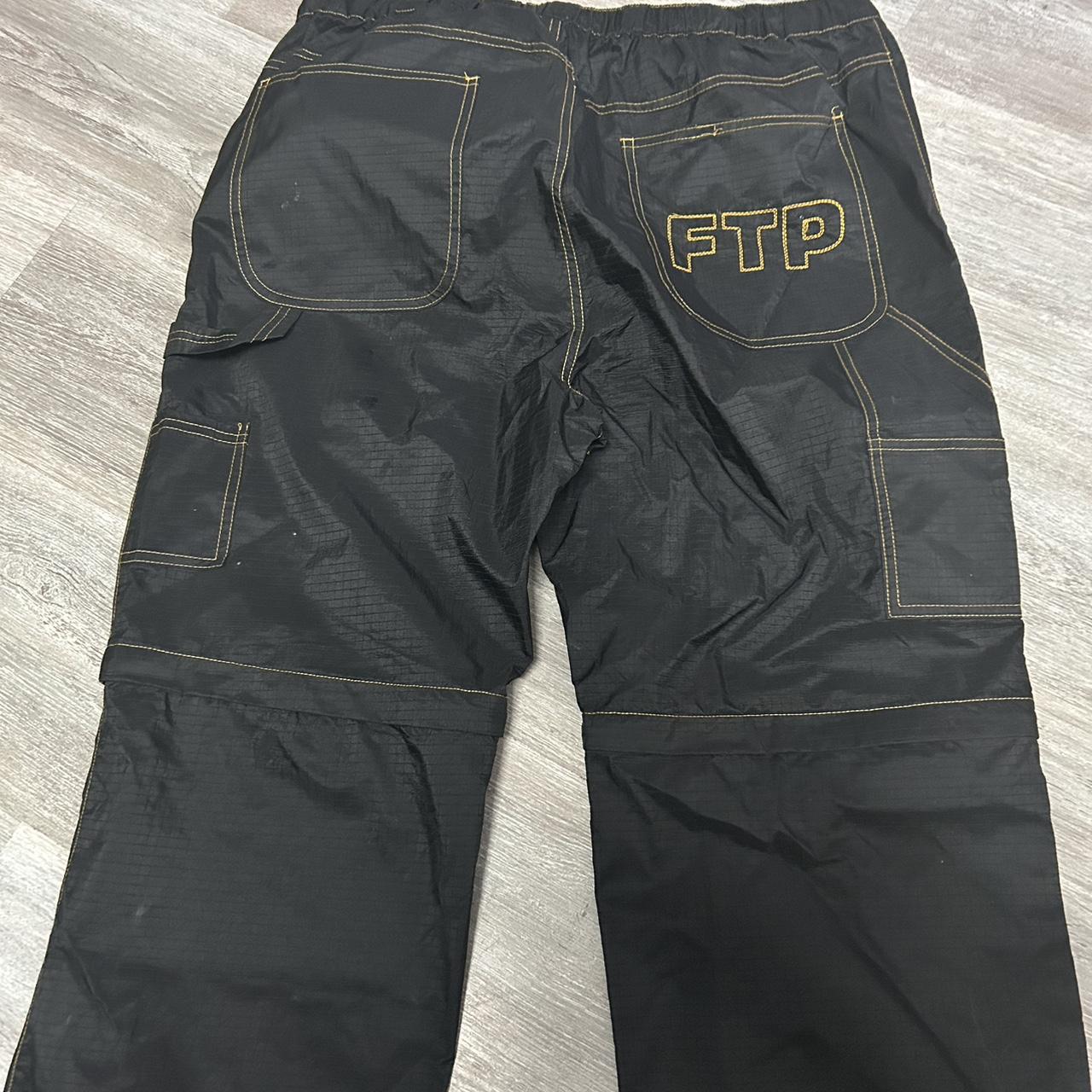 FTP Carpenter Pants Black Condition: 10/10 Size:... - Depop