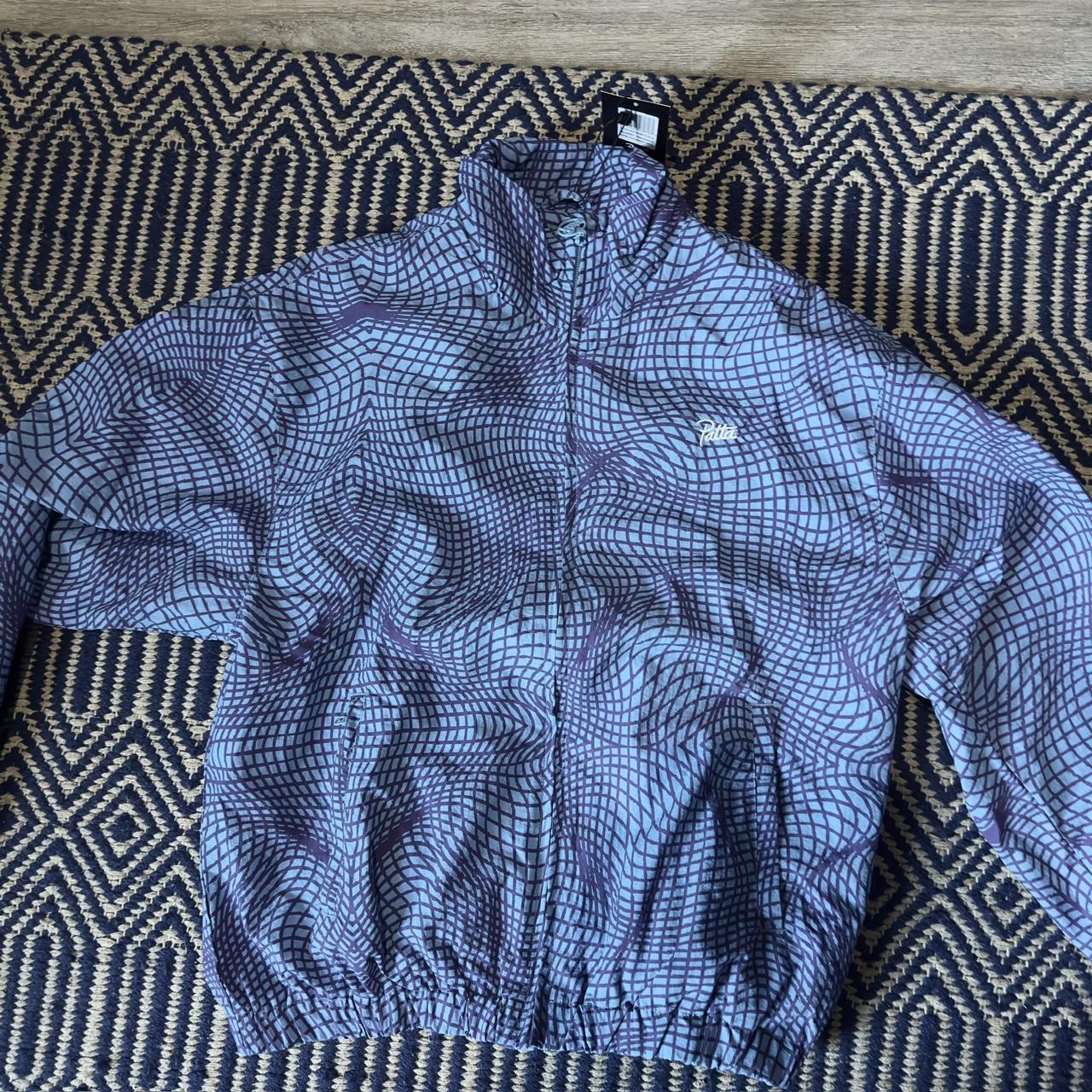 Patta Nylon Tracksuit blue Condition: 10/10... - Depop