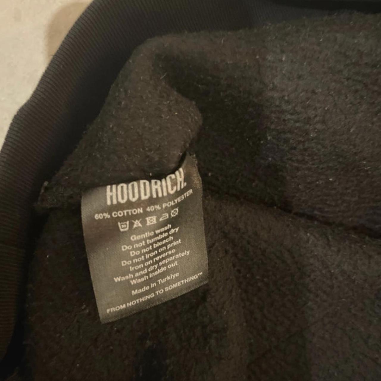 black Hoodrich reflective tracksuit only worn a... | Depop