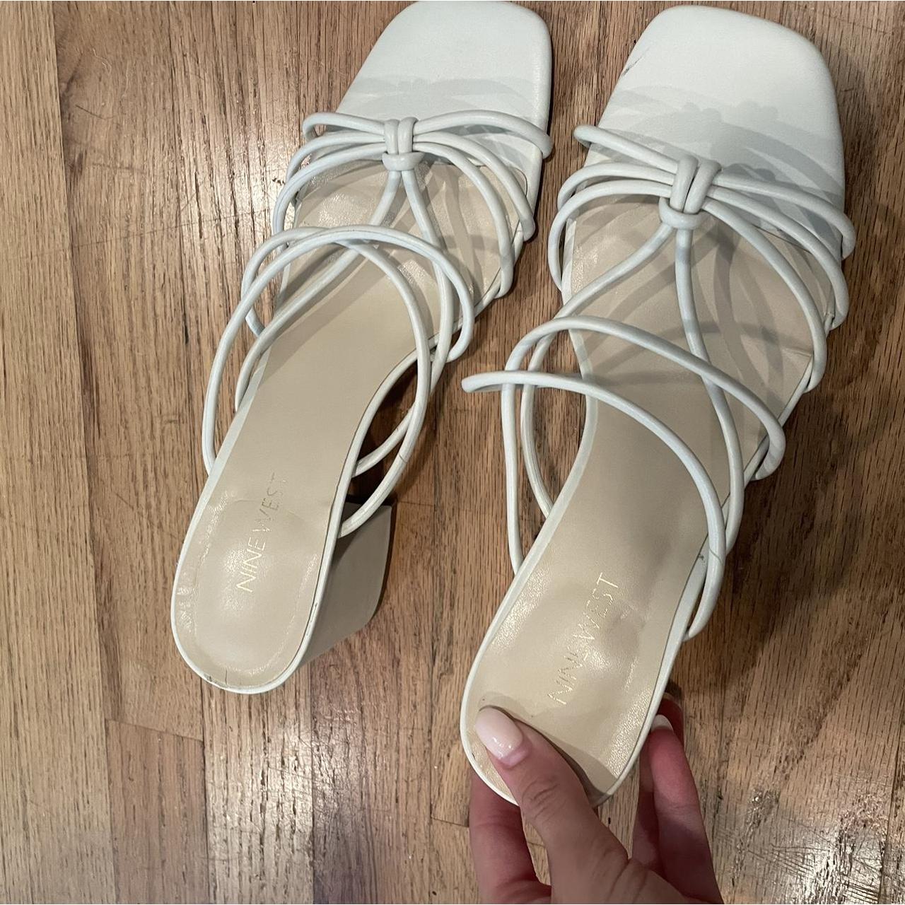 cute little heels got for greece but unfortunately... - Depop