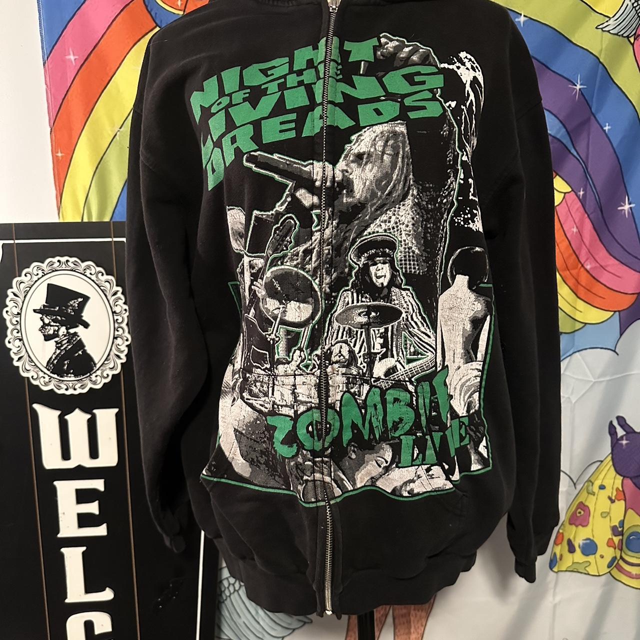 Custom Rob Zombie Hoodie. One of a kind unisex... - Depop