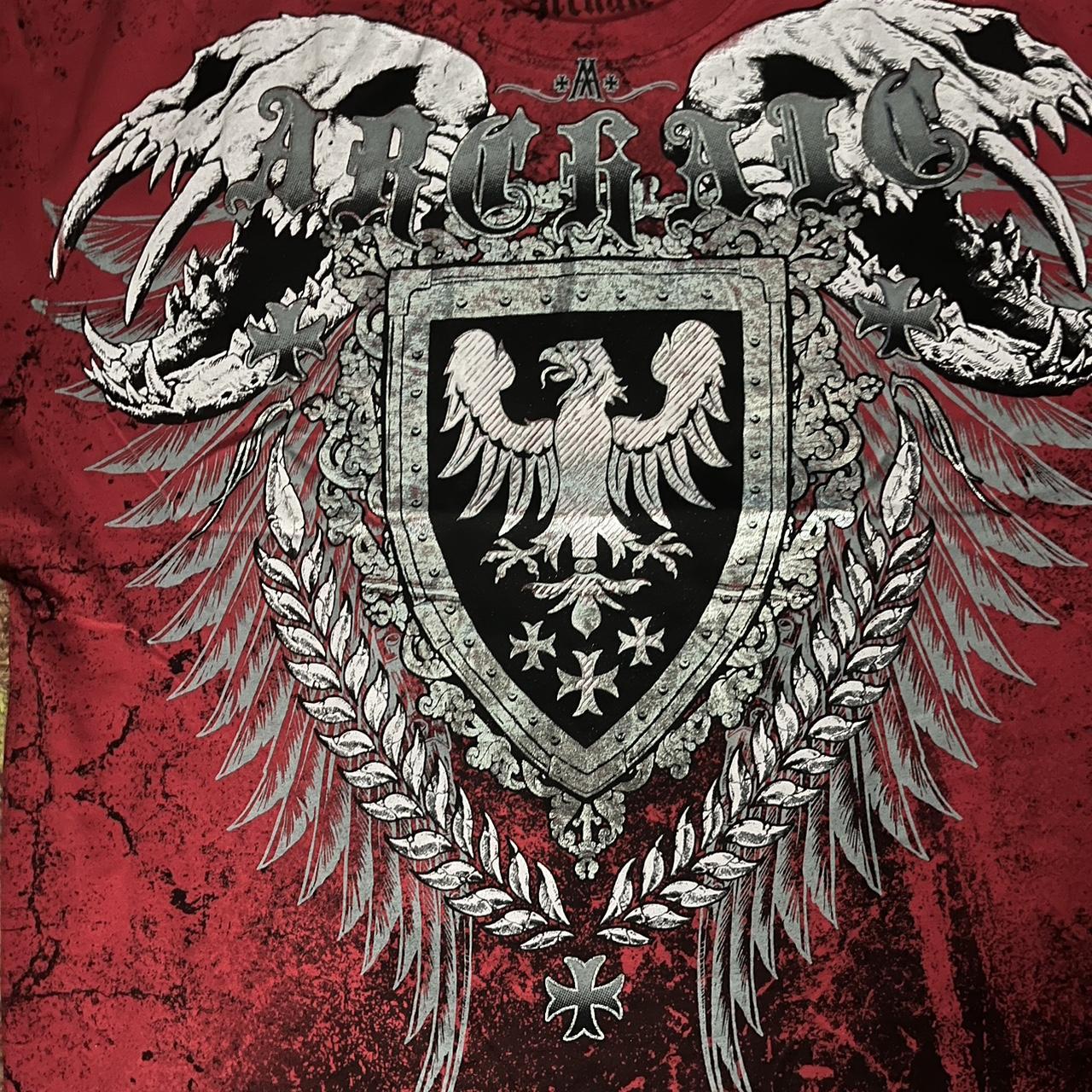 Affliction shirt Archaic by affliction shirt, in... - Depop