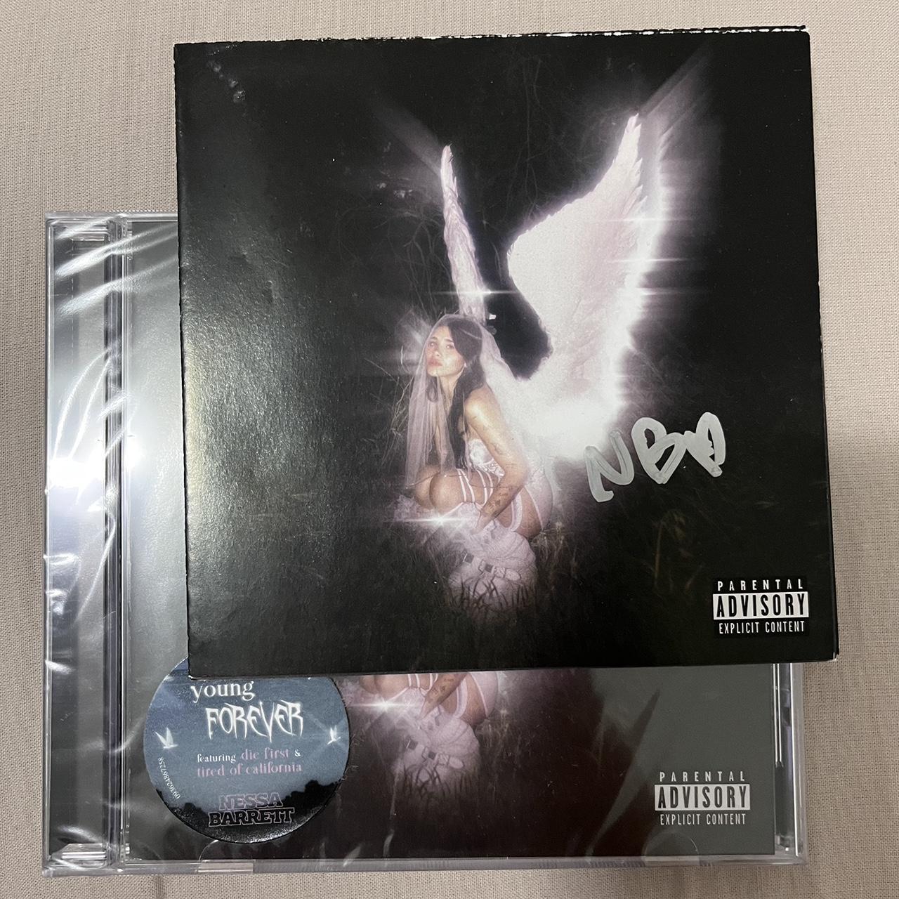 nessa barrett young forever cd + signed insert $55... - Depop