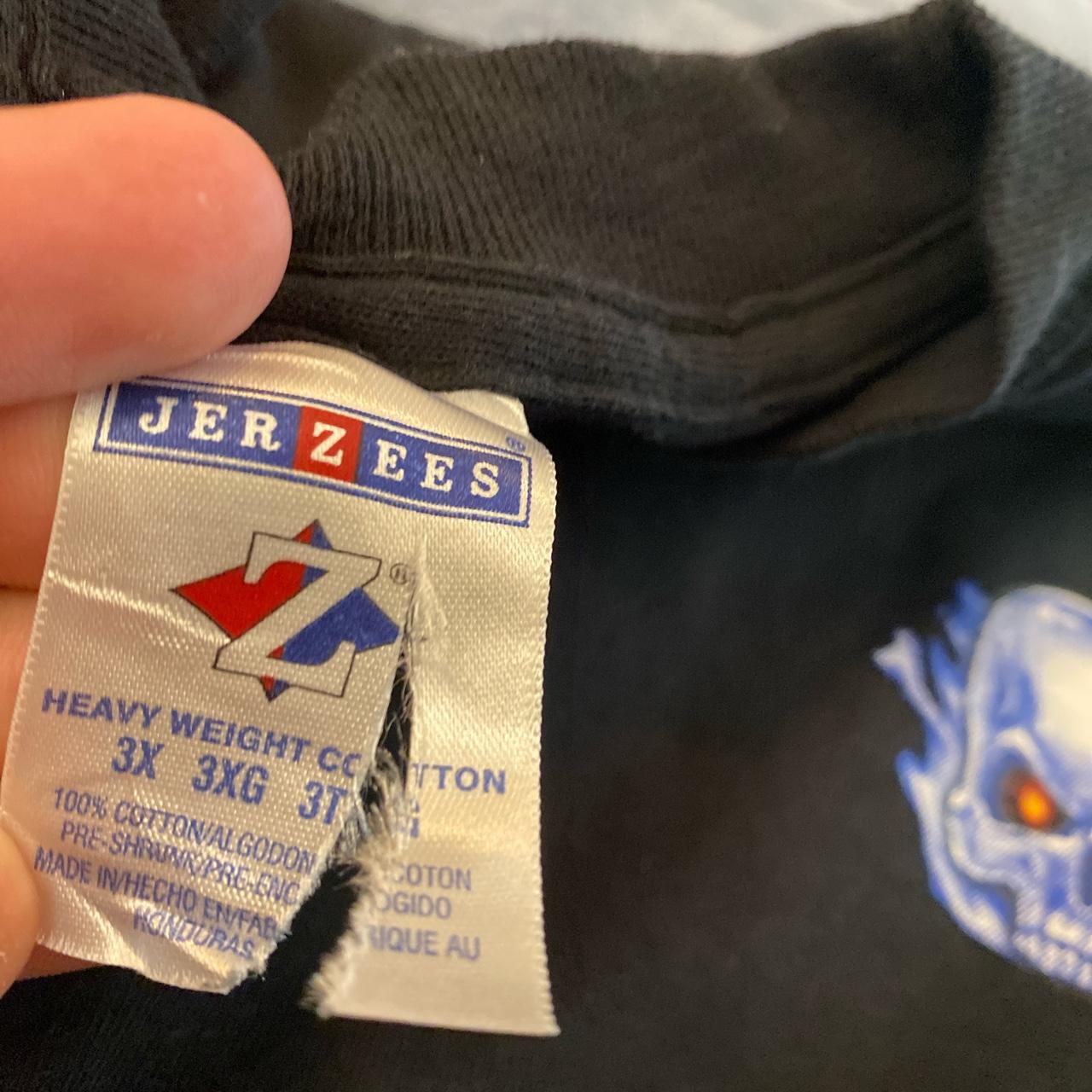 2009 Daytona beach bike week flaming skull tee Sz... - Depop