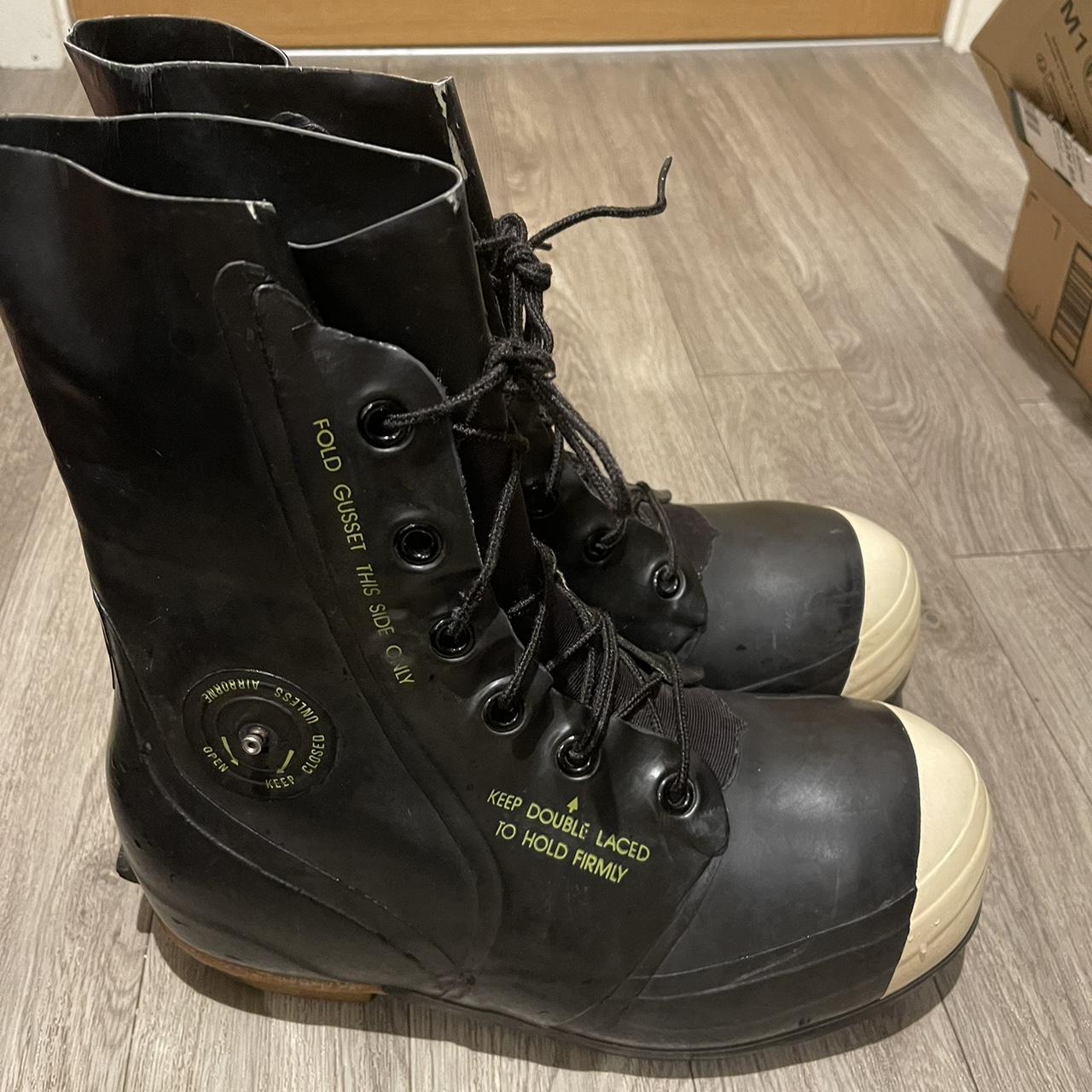 rafsimons show bunny boots 9w - Depop