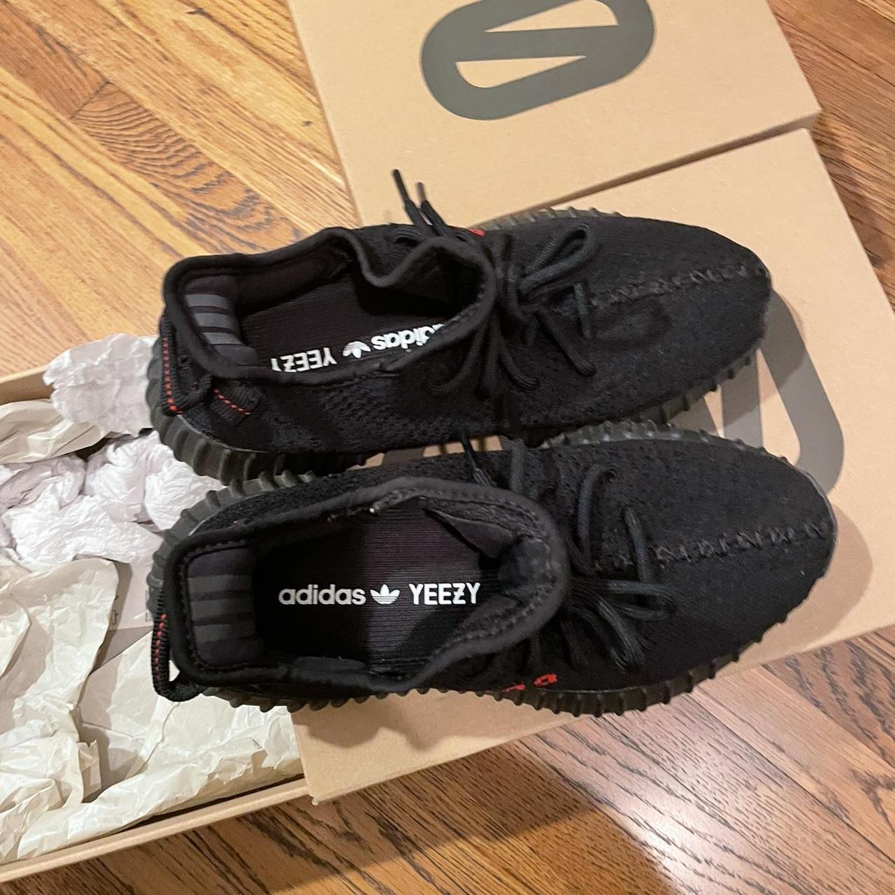 YEEZY BOOST 350 V2. Size 5. Authentic. Worn once and... - Depop