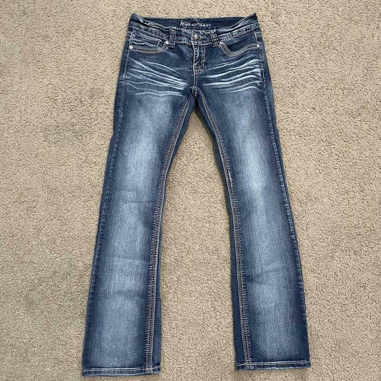Vintage Ariya Jeans bootcut women’s size 7/8 with... - Depop