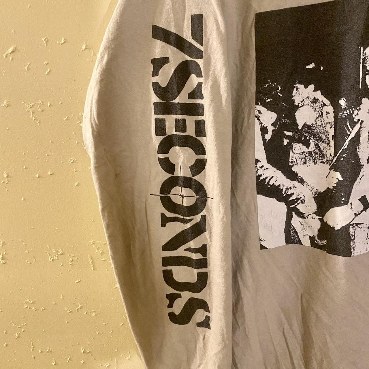 7 SECONDS - THE CREW LONG SLEEVE T-SHIRT SIZE... - Depop