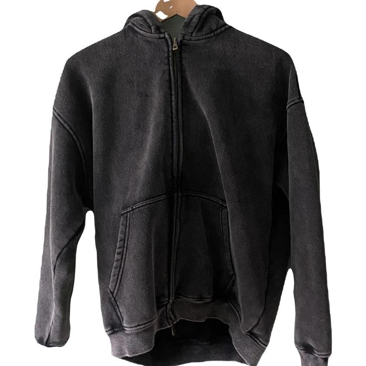 Washed Double Slider Zip Hoodie Original Price... | Depop