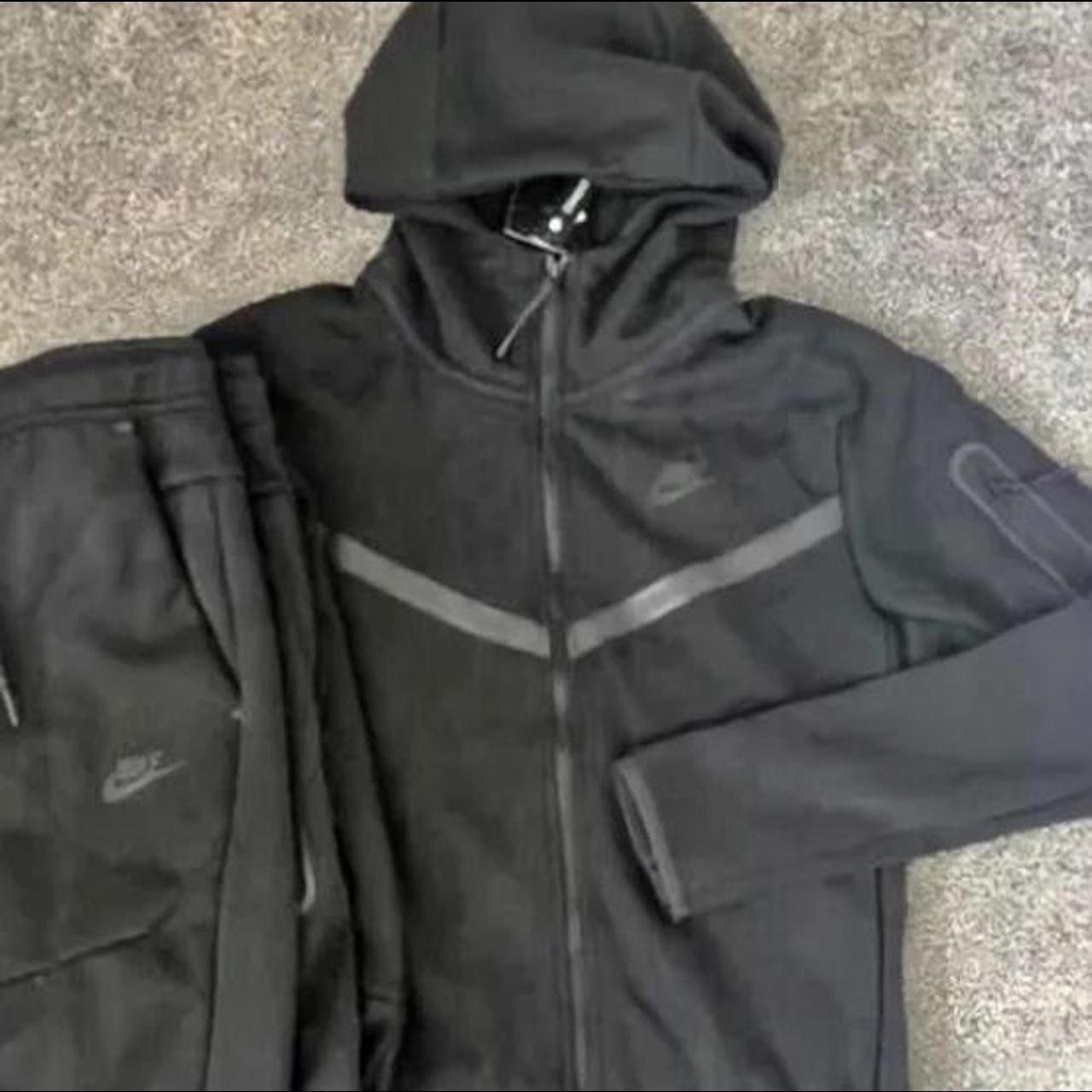 Nike Men's Black Jumpsuit | Depop